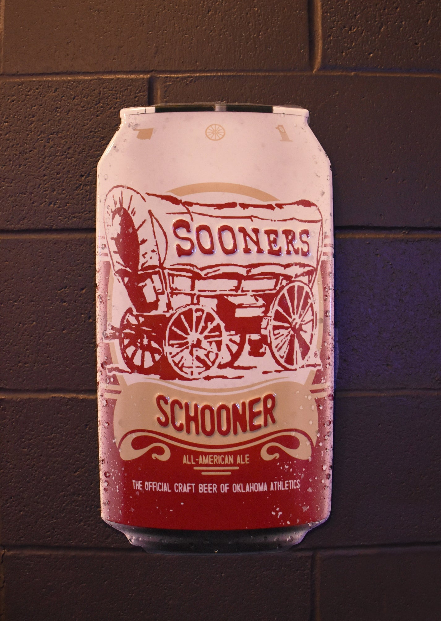 24" Schooner All-American Ale Tin Sign – COOP Ale Works